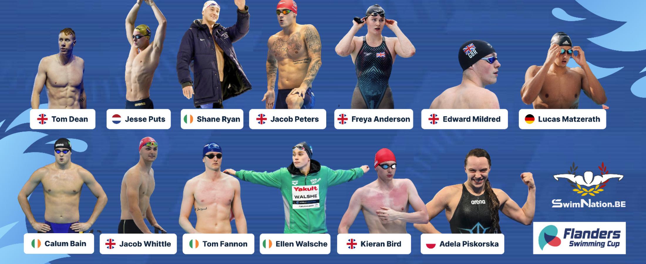 Voorbeschouwing Flanders Swimming Cup 2024 | Vlaamse zwemfederatie